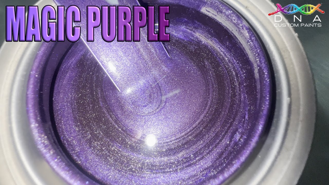 Magic Purple - Metallic Basecoat - YouTube