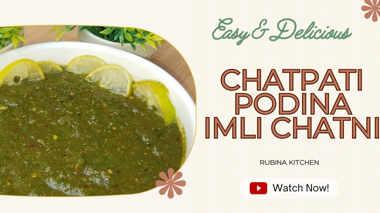 Chatpati Podina Imli Chatni Recipe😋 - YouTube