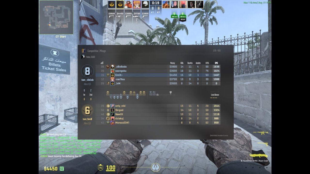 LEVEL 10 FACEIT / PRACC WITH TEAM - YouTube