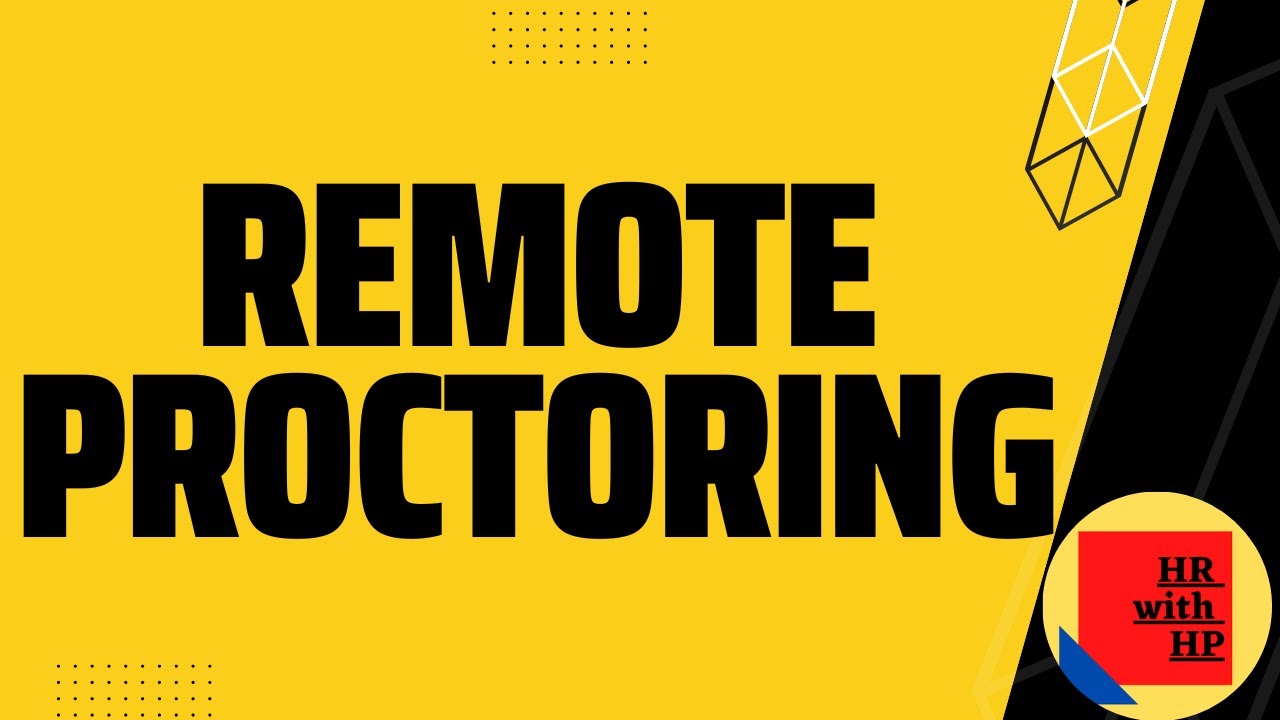 HRPA (CHRP/CHRL) - Remote Proctoring Explained - YouTube