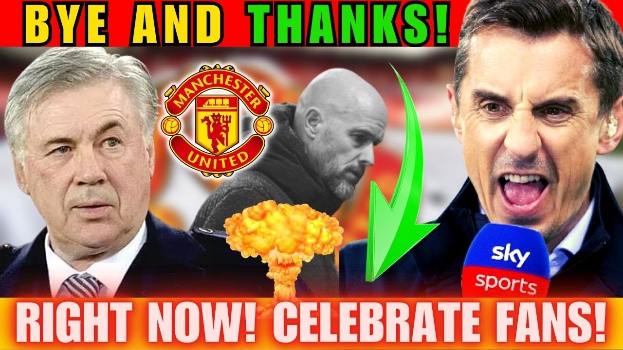 💣BOMB! IT'S OVER! TEN HAG OUT! HUMILIATING EXIT FROM MANCHESTER UNITED ...