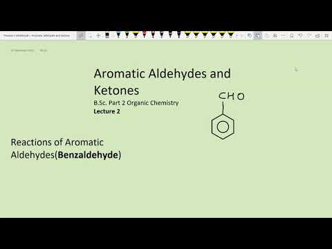 Chemical reactions of Aromatic Aldehyde - YouTube