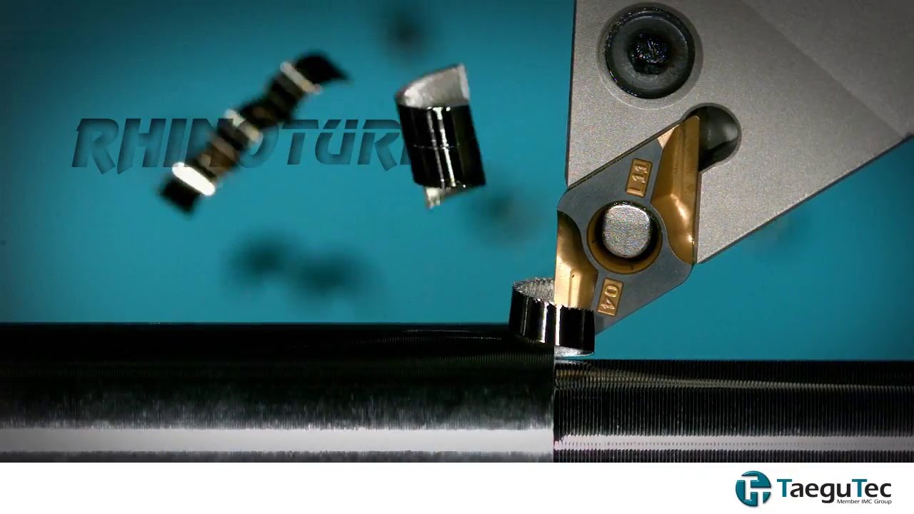 High Speed Turning Taegutec DNUX11 - YouTube
