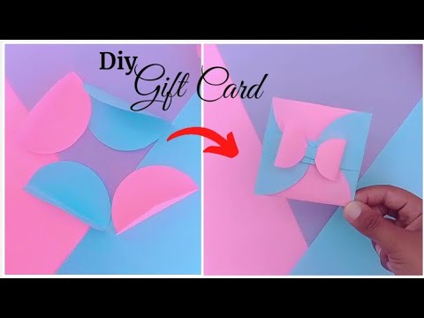 gift card idea easy #crafts #gift #papercraft #viralvideo #trending # ...