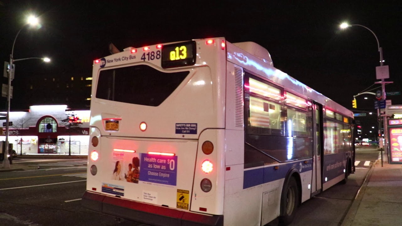MTA New York City Bus 2009 Orion VII Next Generation Hybrid 4188 On The ...