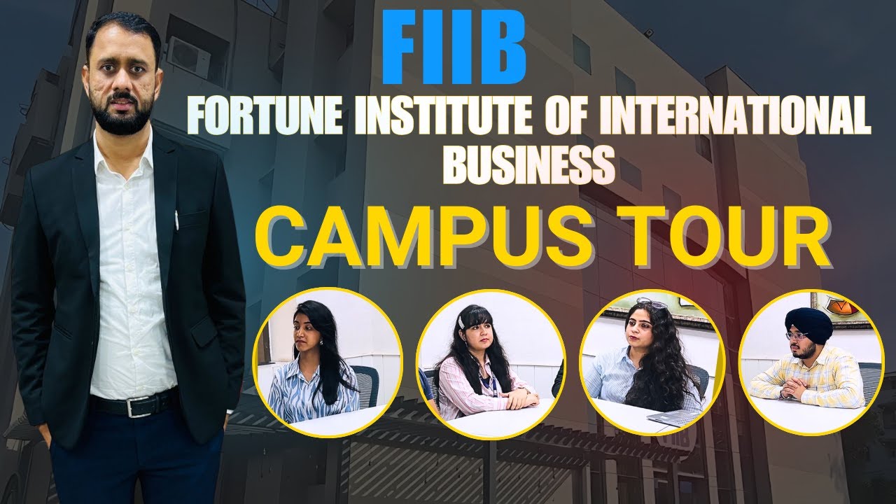 Inside FIIB: Ultimate Campus Tour, Student Reviews - YouTube