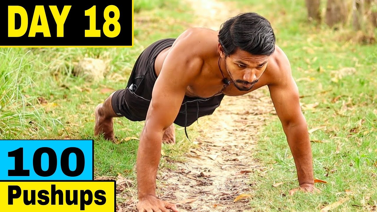 PUSH-UP Challenge For 30 Days || Day 18 of 100 Pushups ...