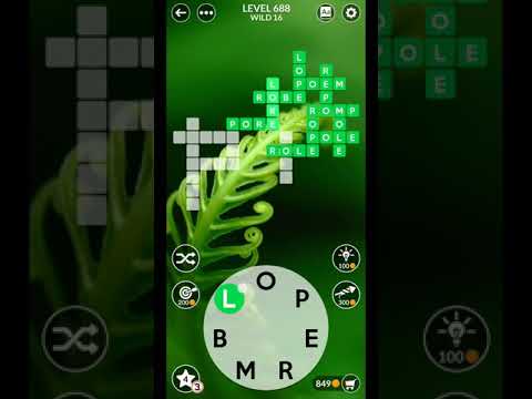 WORDSCAPES LEVEL 688 masaya ang mga salita - YouTube