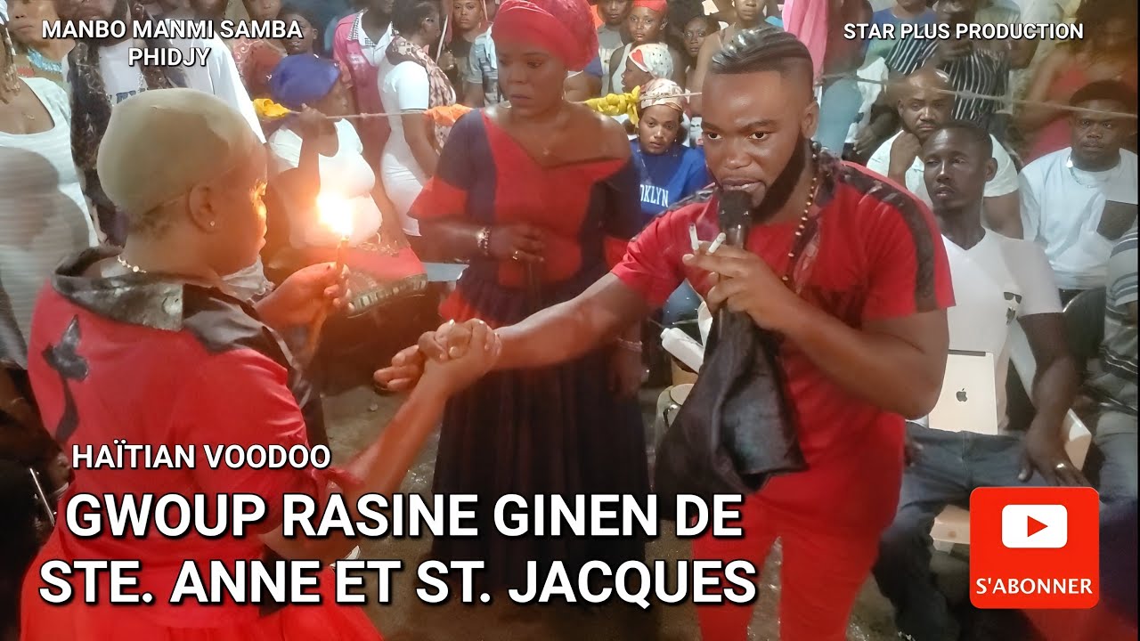 group rasine ginen de ste. anne et st. jacques, manbo manmi samba ...