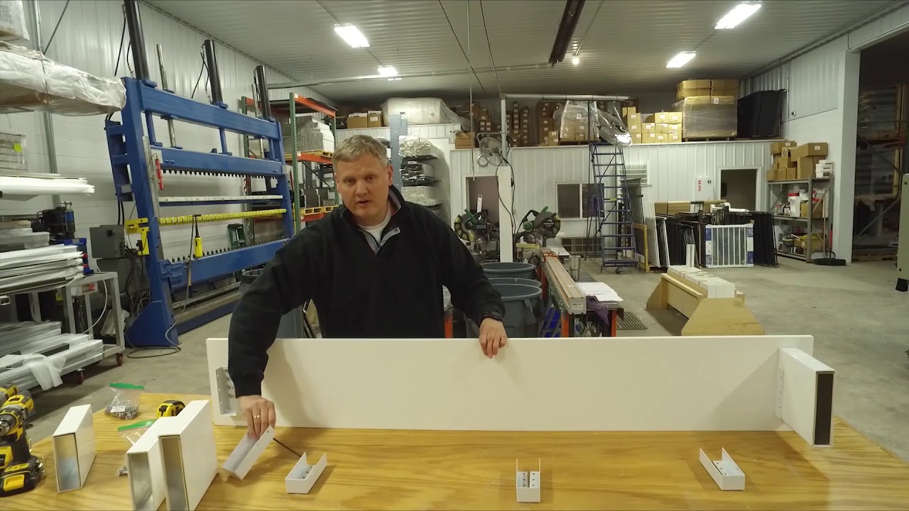 Modern Pergola Kit Step 4 - Attach Ledger to Structure - YouTube