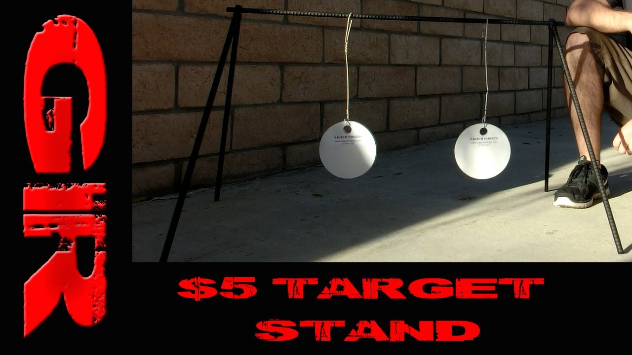 How To #11: Build A Target Stand For Under $5 - YouTube