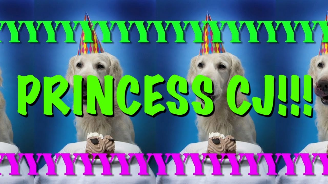 HAPPY BIRTHDAY PRINCESS CJ! - EPIC Happy Birthday Song - YouTube
