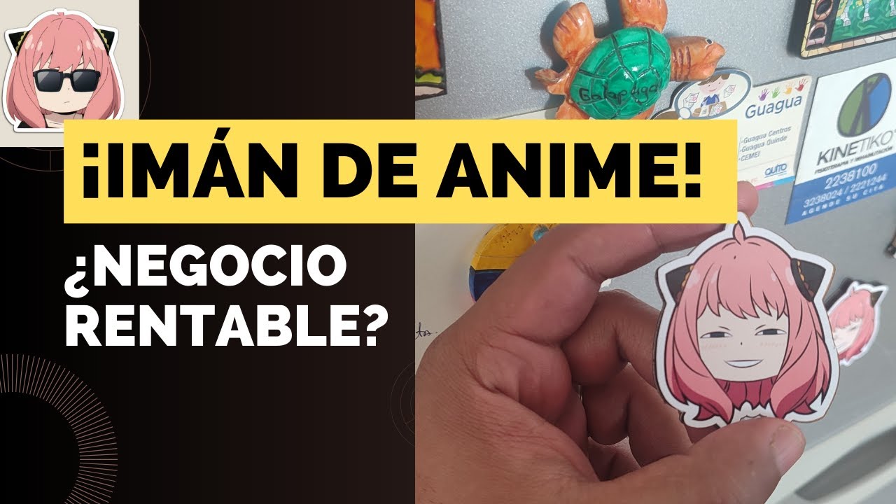 ¡Diseñé un Imán de Anime en Casa! ¿Producto Rentable? 🧐 | VLOG EP. 04 ...