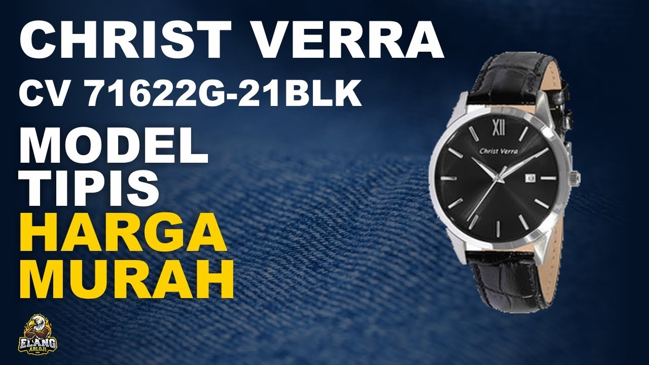CHRIST VERRA CV 71622G-21BLK : JAM CHRIST VERRA MODEL TIPIS HARGA MURAH ...