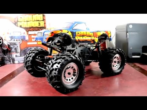 RedCat Ground Pounder 4x4 Dirt Cheap RC Monster Truck With 4 Wheel ...