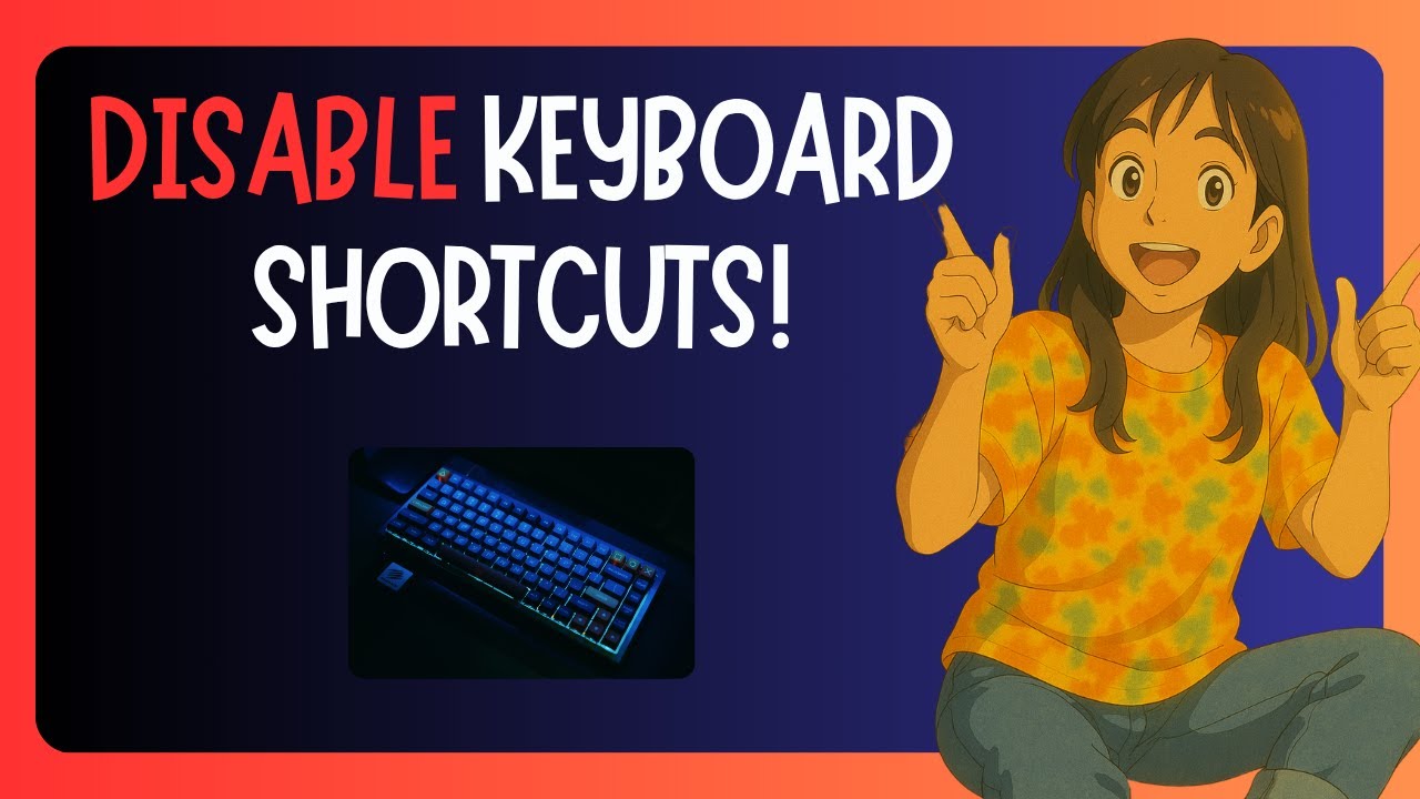 How To Disable Keyboard Shortcuts on Windows 11 - GUIDE - YouTube