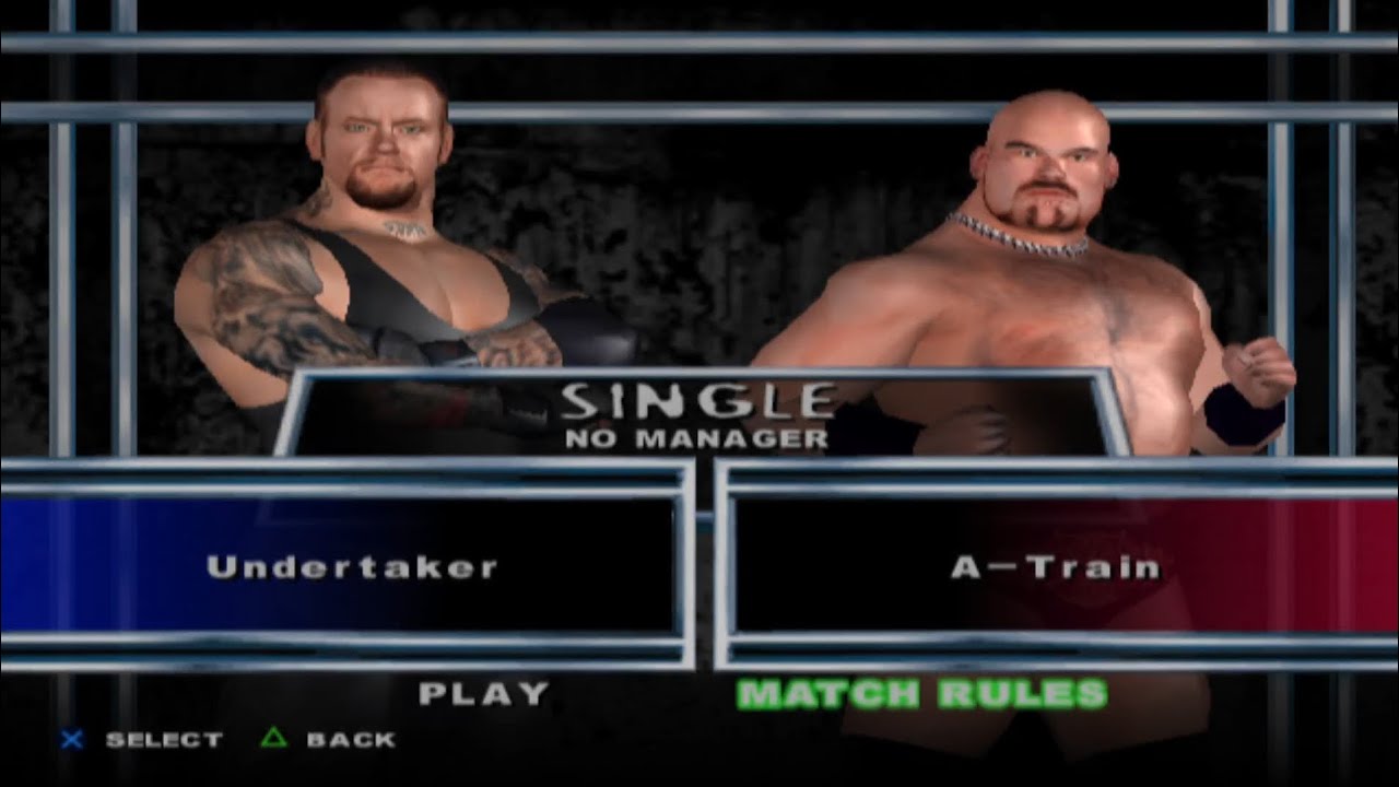 Undertaker vs A-Train #wwe #wwegames #wweraw #wwesmackdown #attitudeera ...