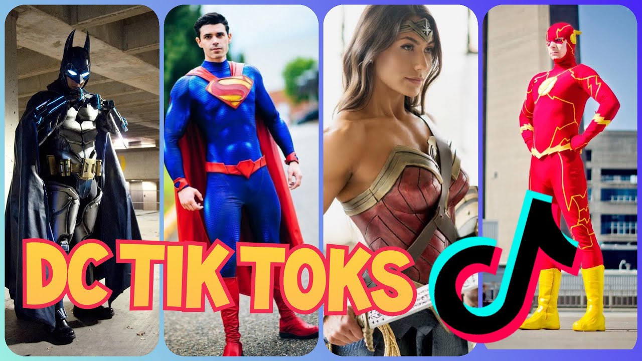 Best of DC comics Tik Tok | Batfam compilation + others - YouTube