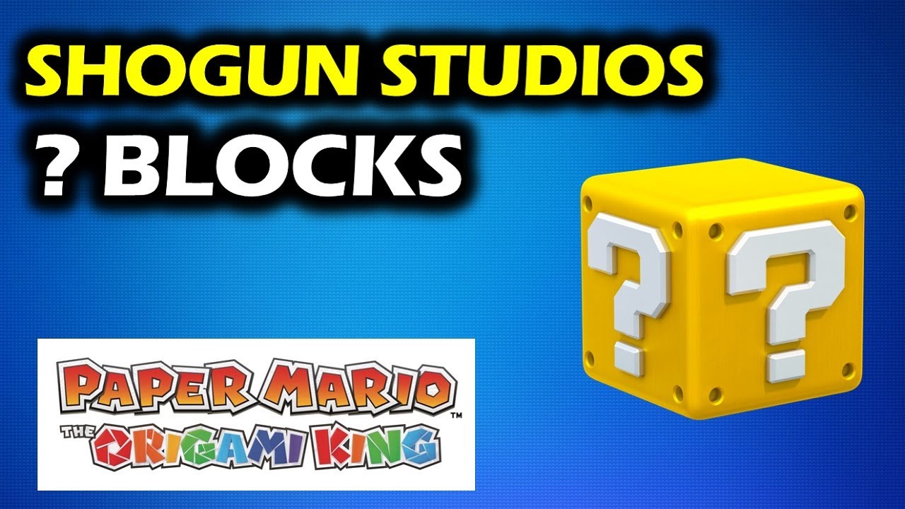 Shogun Studios: All ?-Block Locations | Paper Mario The Origami King ...