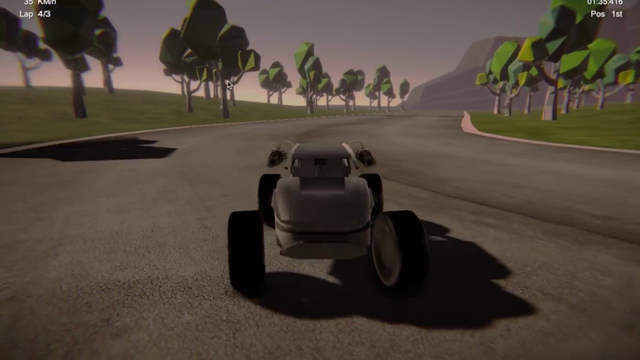 [WIP] Racing Game, Update #3 - YouTube