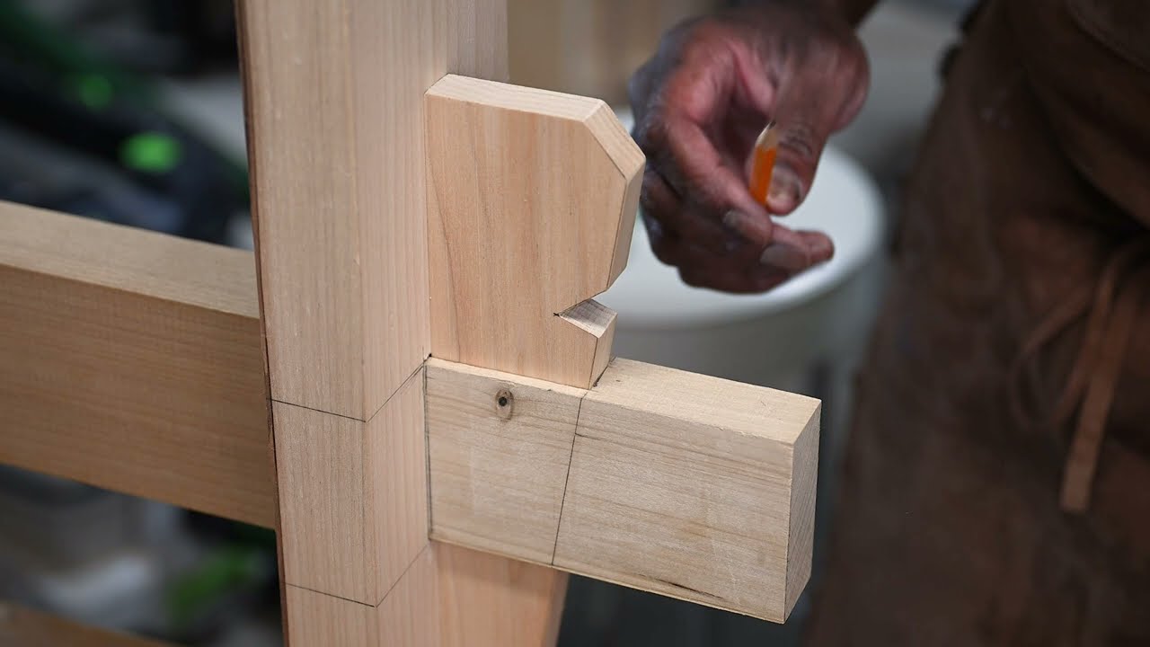 Keyed Tenon Joint - YouTube