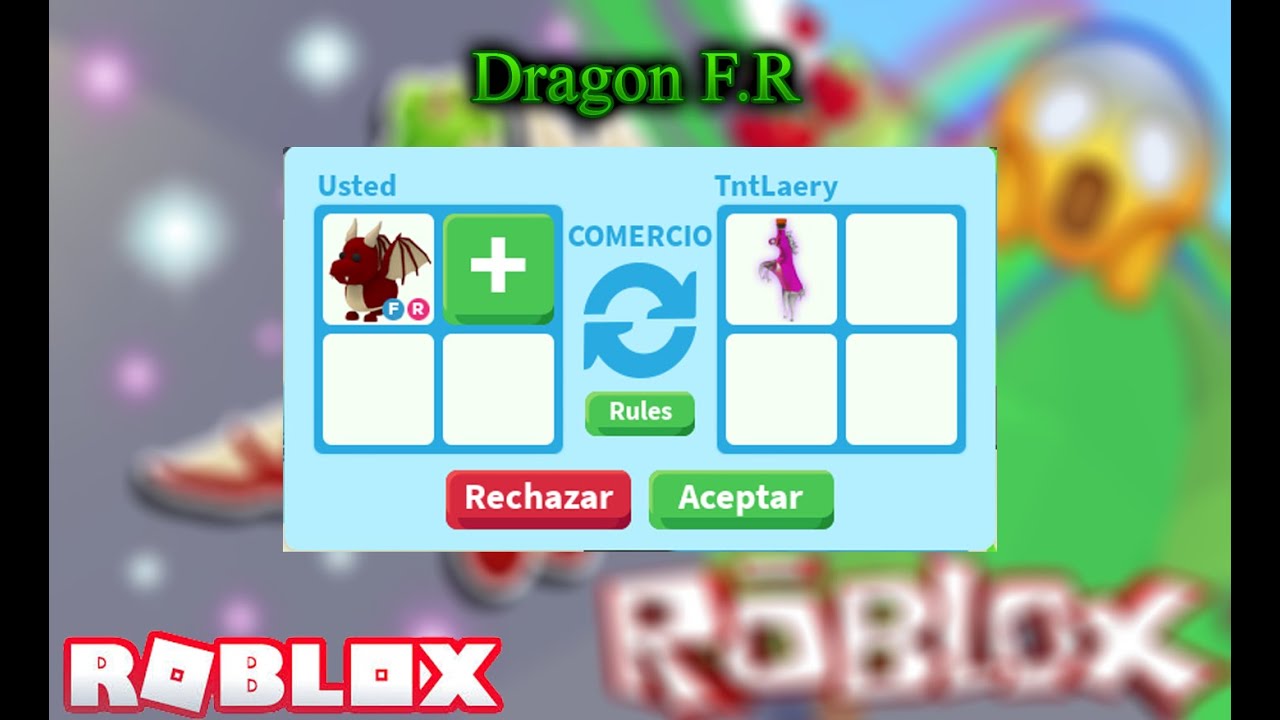 Que dan por dragon F R en Adopt Me│Roblox - YouTube