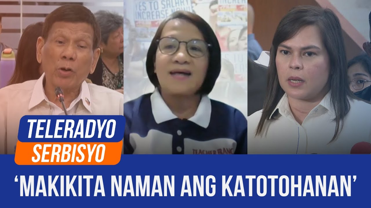 Solon on Duterte to defend daughter vs impeachment: Karapatan niya ‘yan ...