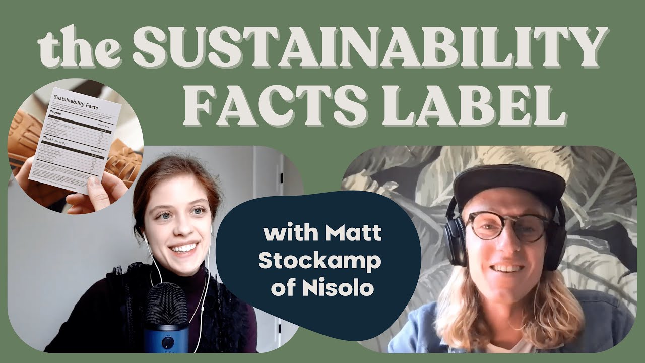 What if Fashion Labels Were Like Nutrition Facts Labels? with Matt ...