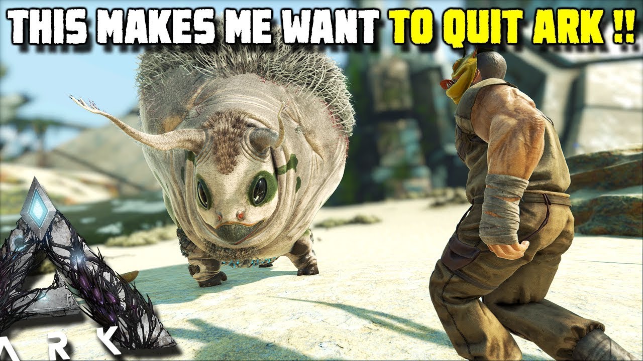 THIS CREATURE MAKES ME WANT TO QUIT ARK !! | ARK:EXTINCTION [EP3] - YouTube