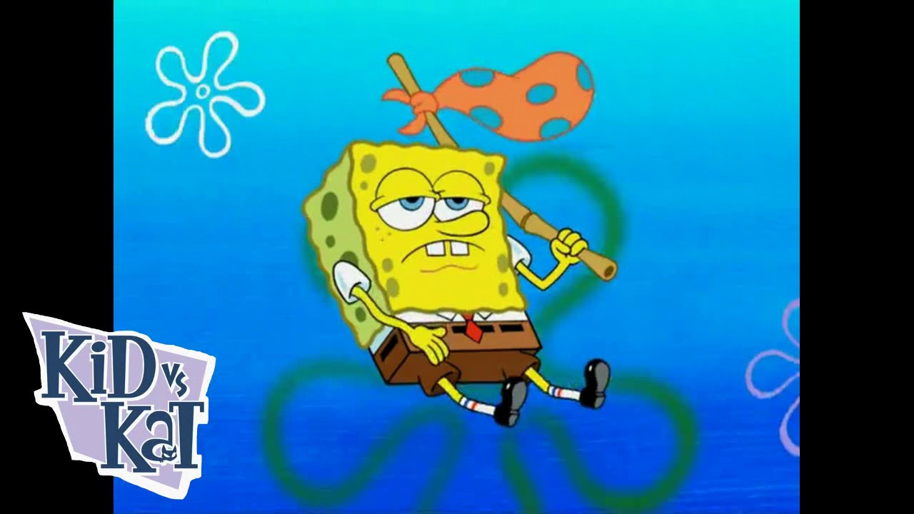 Kid vs Kat Portayed by Spongebob - YouTube