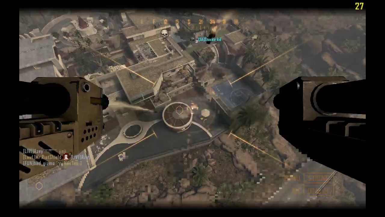 Black Ops 2 gameplay : Warthog Lodestar and VTOL Warship - YouTube