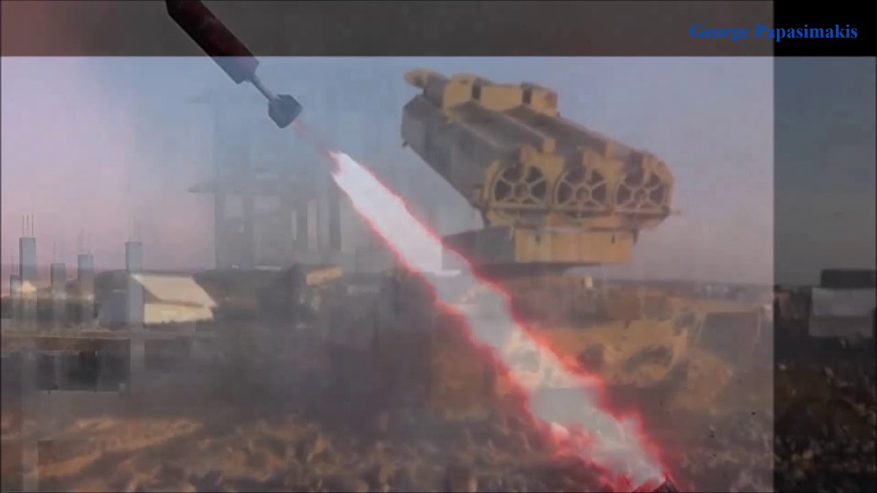 Golan 1000 mlrs - The Syrian "Monster Rocket" against the turkish army ...