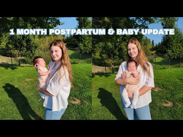 Baby 1 Month Postpartum 9 Months Postpartum Body Update | Pregnancy