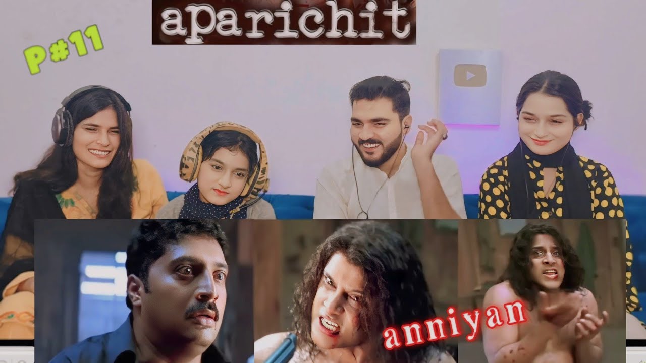 Aparichit °Anniyan° Movie Climax Scene REACTION | Vikram, Prakash Raj | Part 11 - YouTube