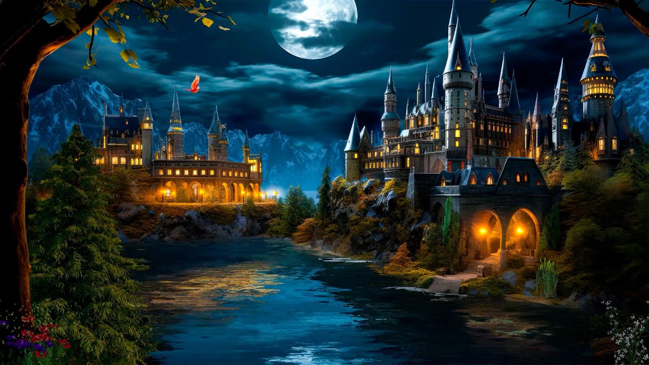 Lord Of The Rings | Medieval Castle Ambience with Relaxing Sounds, Frog ...