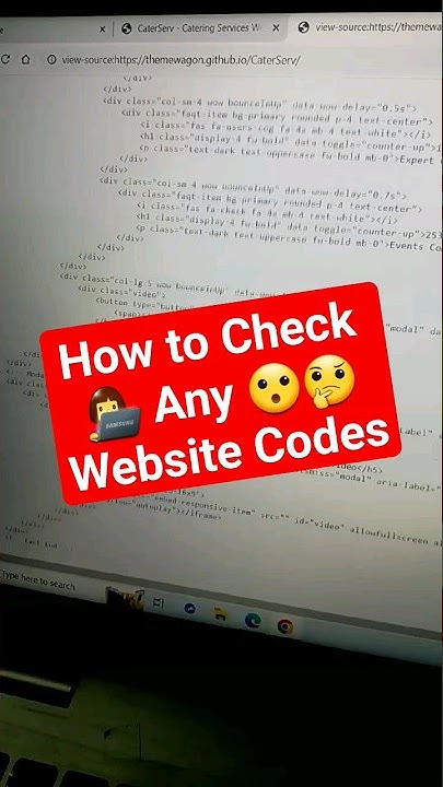 how to check any website source code | website source code download | how to view souce code # ...