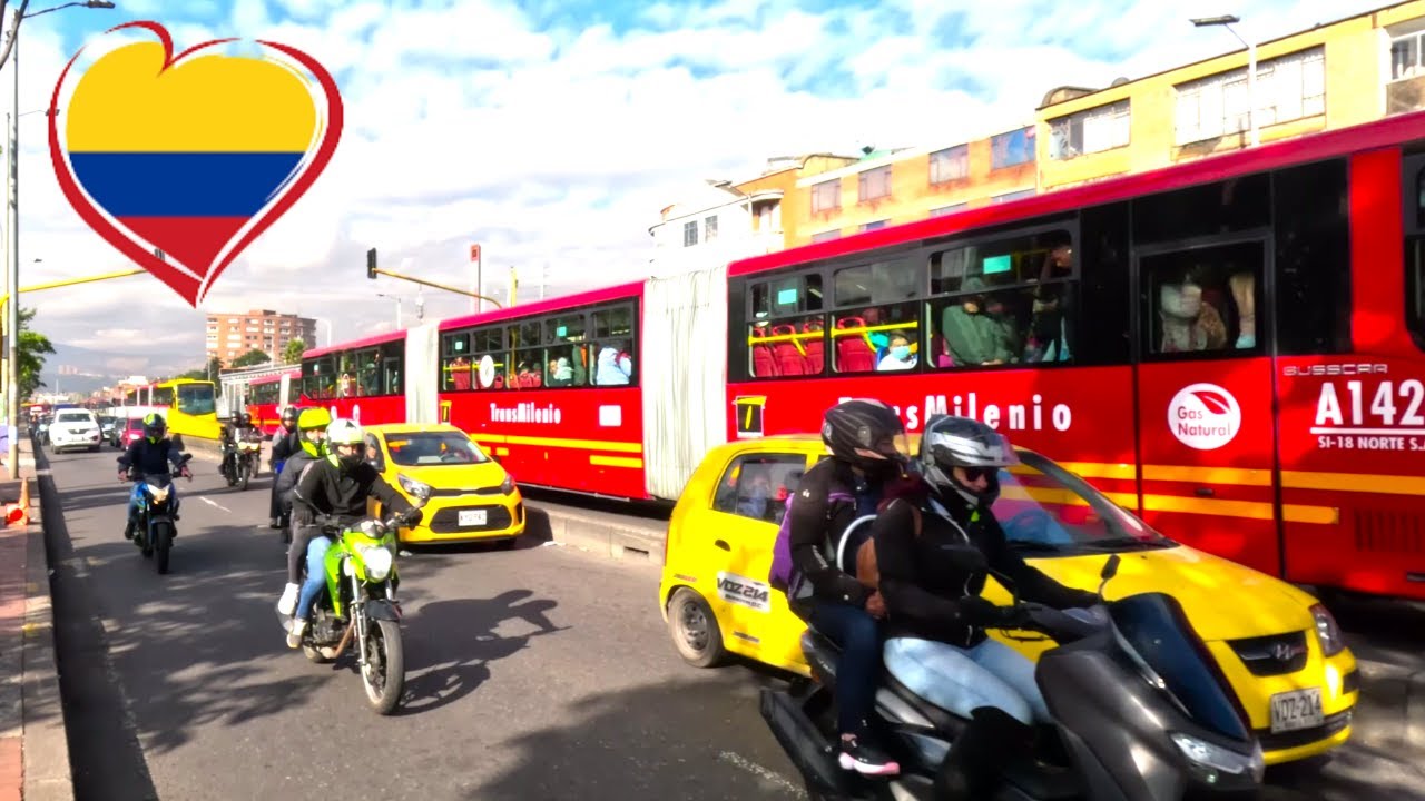 "Bogotá Traffic and Commutes in Mesmerizing 4K: A Captivating Journey ...