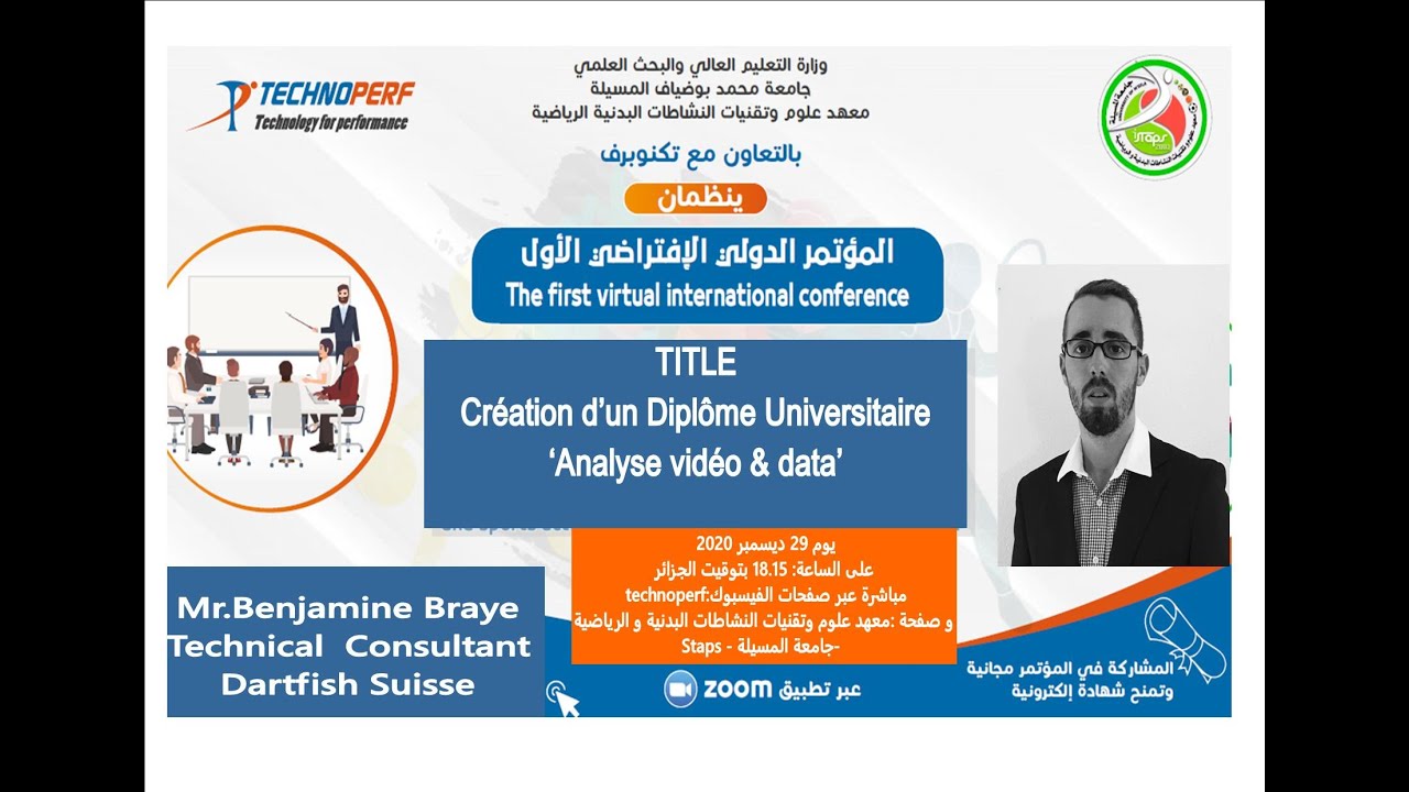 Mr Benjamine Braye Technical consultant Dartfish Suisse - YouTube