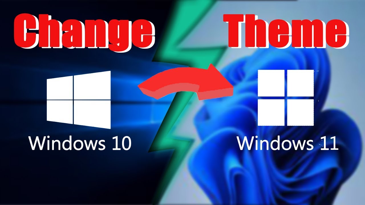 Change Windows 10 Theme into Windows 11 | THEME CHANGE - YouTube