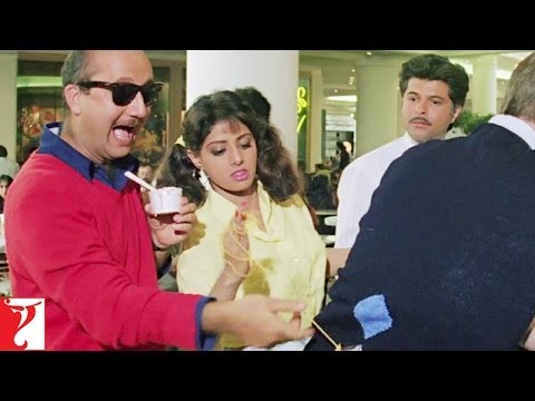 Comedy Scene: Lamhe | Prem Funniest Scenes | Anil Kapoor | Sridevi | Anupam Kher
