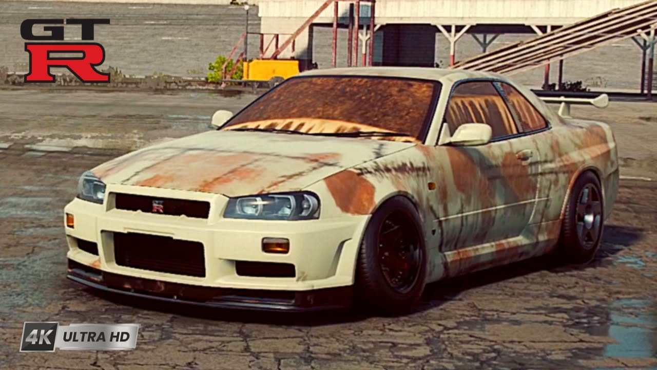 Rebuilding a 1000HP+ NISSAN SKYLINE GT-R R34 | Need for Speed Heat ...