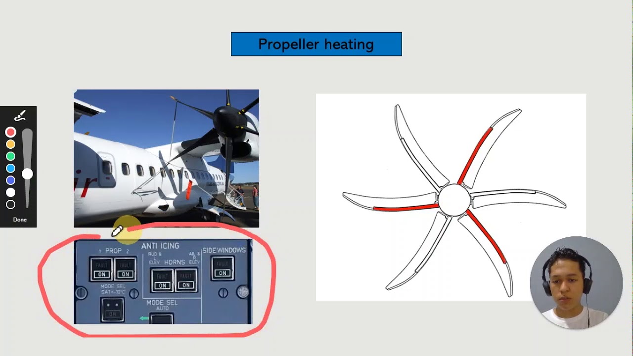 ATR 42_ ATA 30 Ice and Rain Protection - YouTube