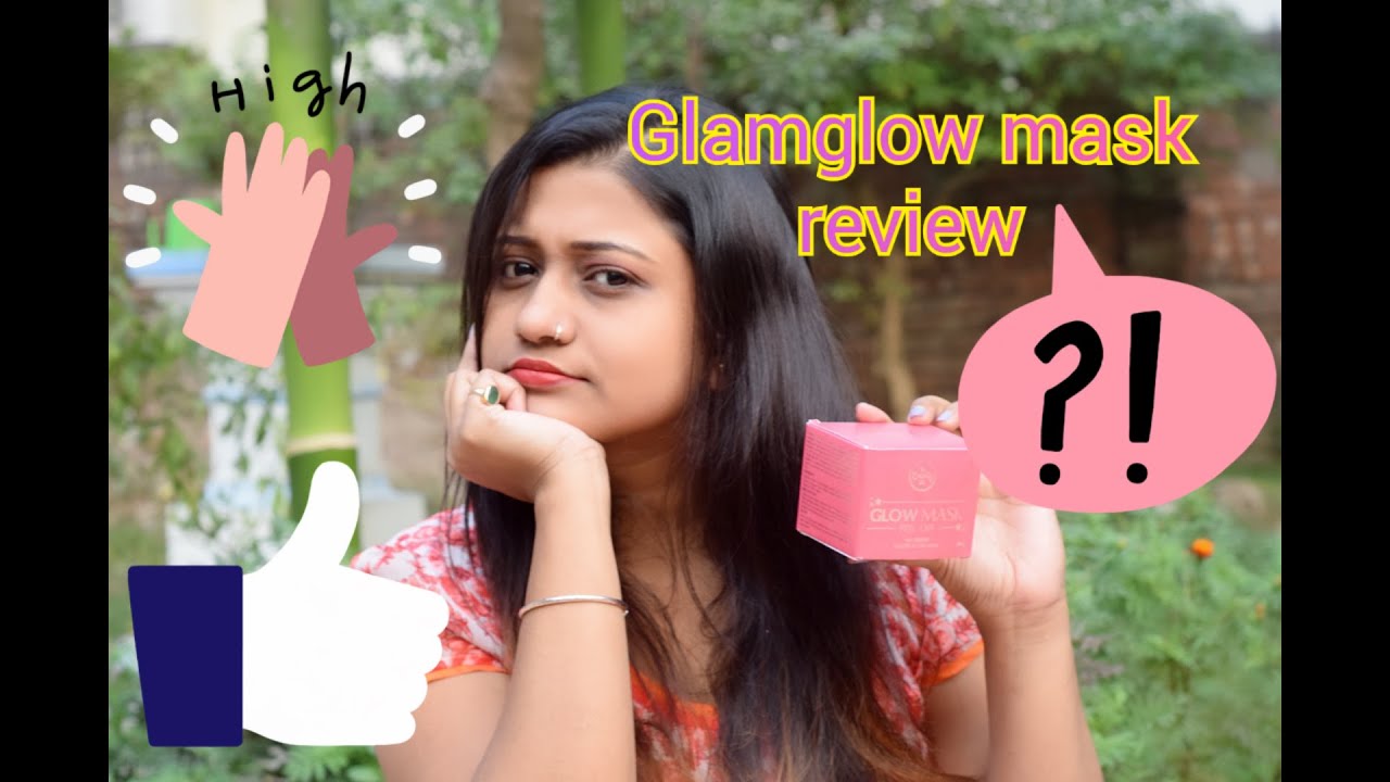 #glamglowmask Glamglow glitter peel off mask review/ how to use ...