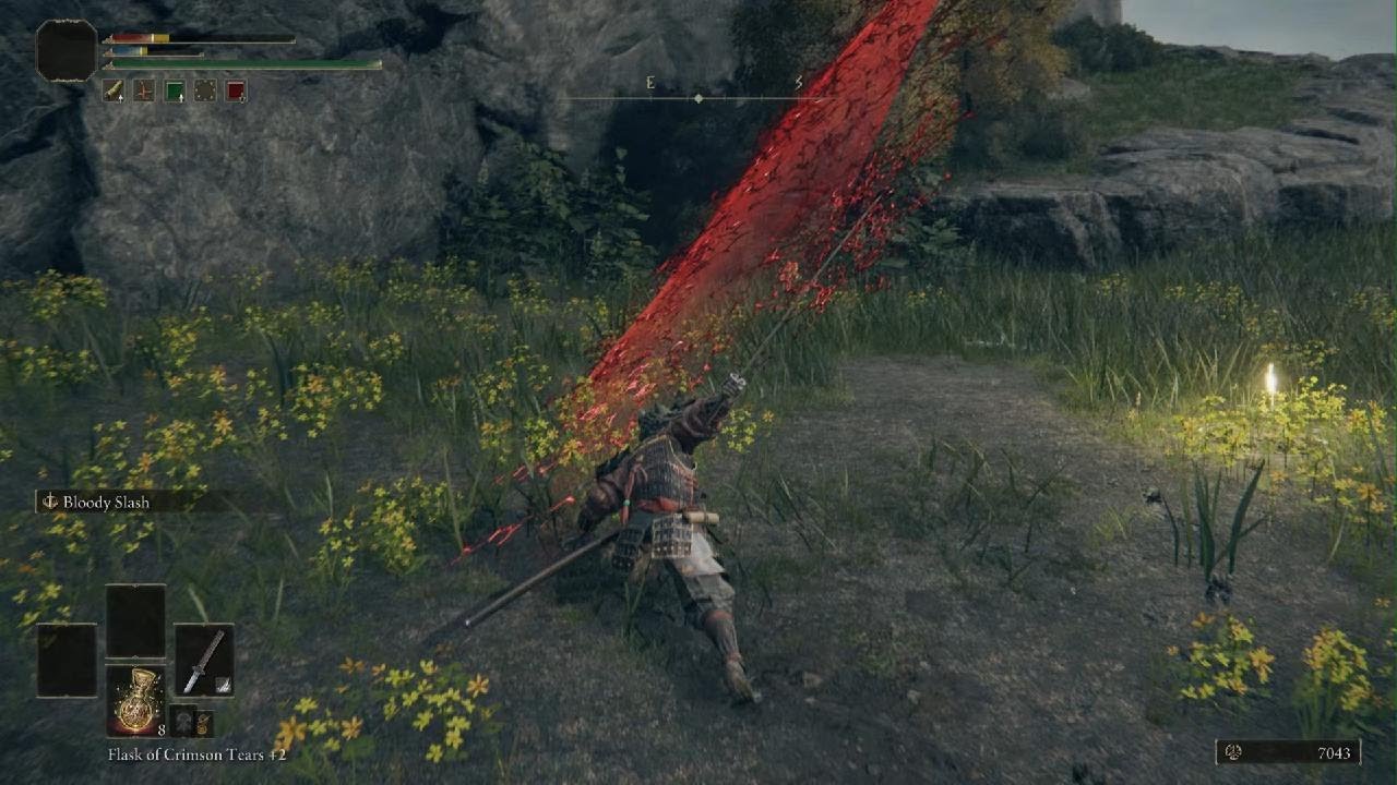 ELDEN RING / Ash of War: Blood Slash Showcase - YouTube
