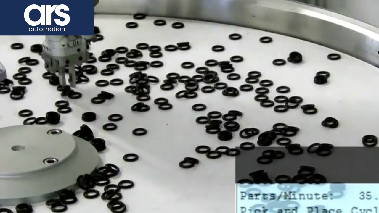 O'ring feeding: FlexiBowl® the innovative flexible feeder - YouTube