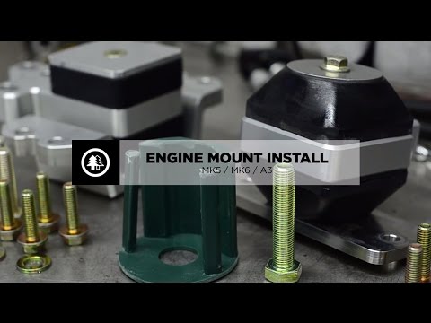 How to Install Engine / Passenger Side BFI Performance Motor Mount In a ...