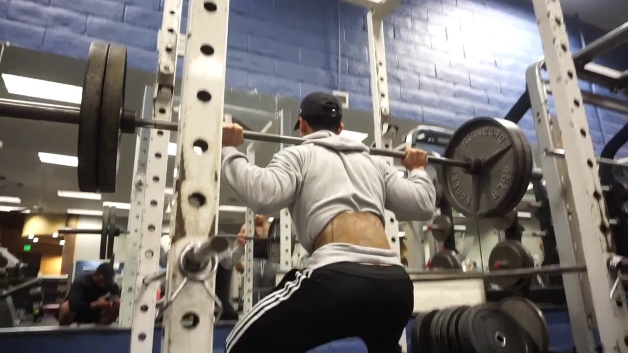 Heavy squats| David laid DUP progress - YouTube