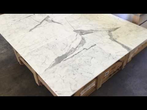 Statuario Venato Polished Marble Tiles 12x24