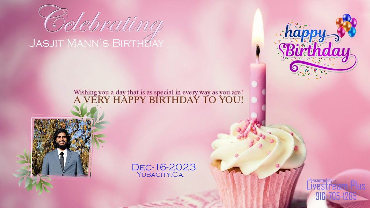 LIVESTREAM || JASJIT MANN BIRTHDAY || HD || YUBACITY || CALIFORNIA ...