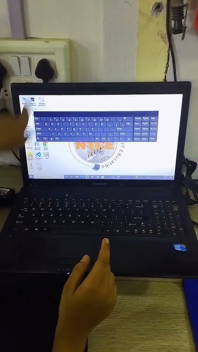 How to open screen keyboard in laptop 💻 #computerknowledge #keyboard#surat #viral - YouTube
